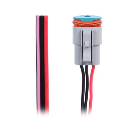 Garmin Power Flying Lead W/Water-Resistant 3-Way Plug