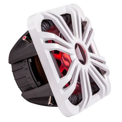 Kicker 12" Square Subwoofer Grille F/11s12l7 & 44l7s12 - White, Led ...